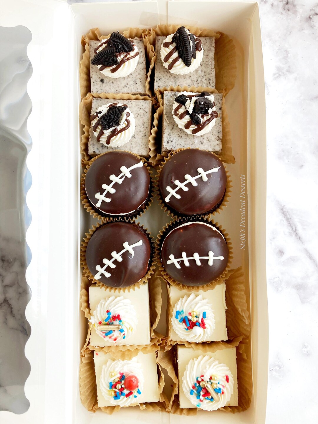 Football Themed Dessert Box Digital Recipes, Printable PDF Super Bowl ...