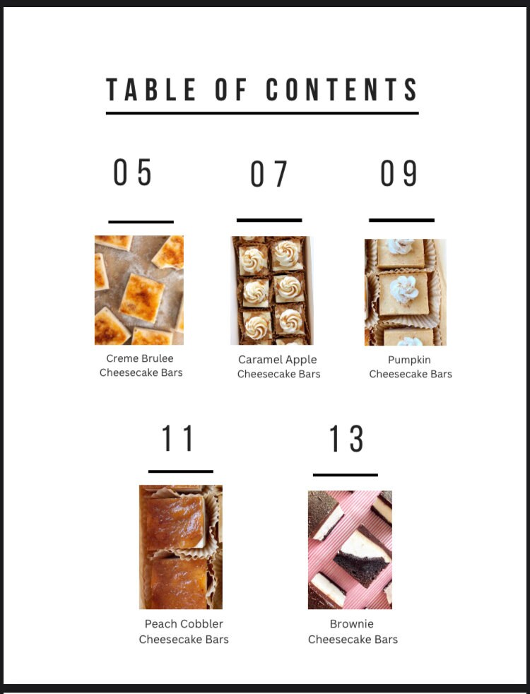 10 Easy Dessert Bars Recipe Cookbook L Dessert Bars L Baked Goods ...