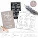 Wooden Wick Candle Care Guide CANVA Editable Template Bundle, Printable ...