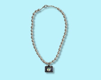 DSLR Camera Pendant, Camera Jewelry, Camera Necklace, Polymer Clay ...