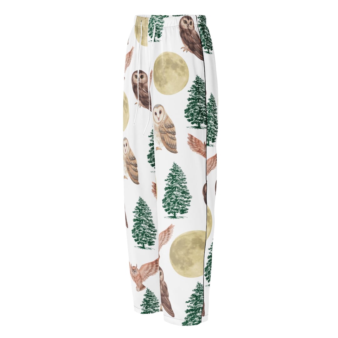 Women’s Owl Pajama Pants - Etsy