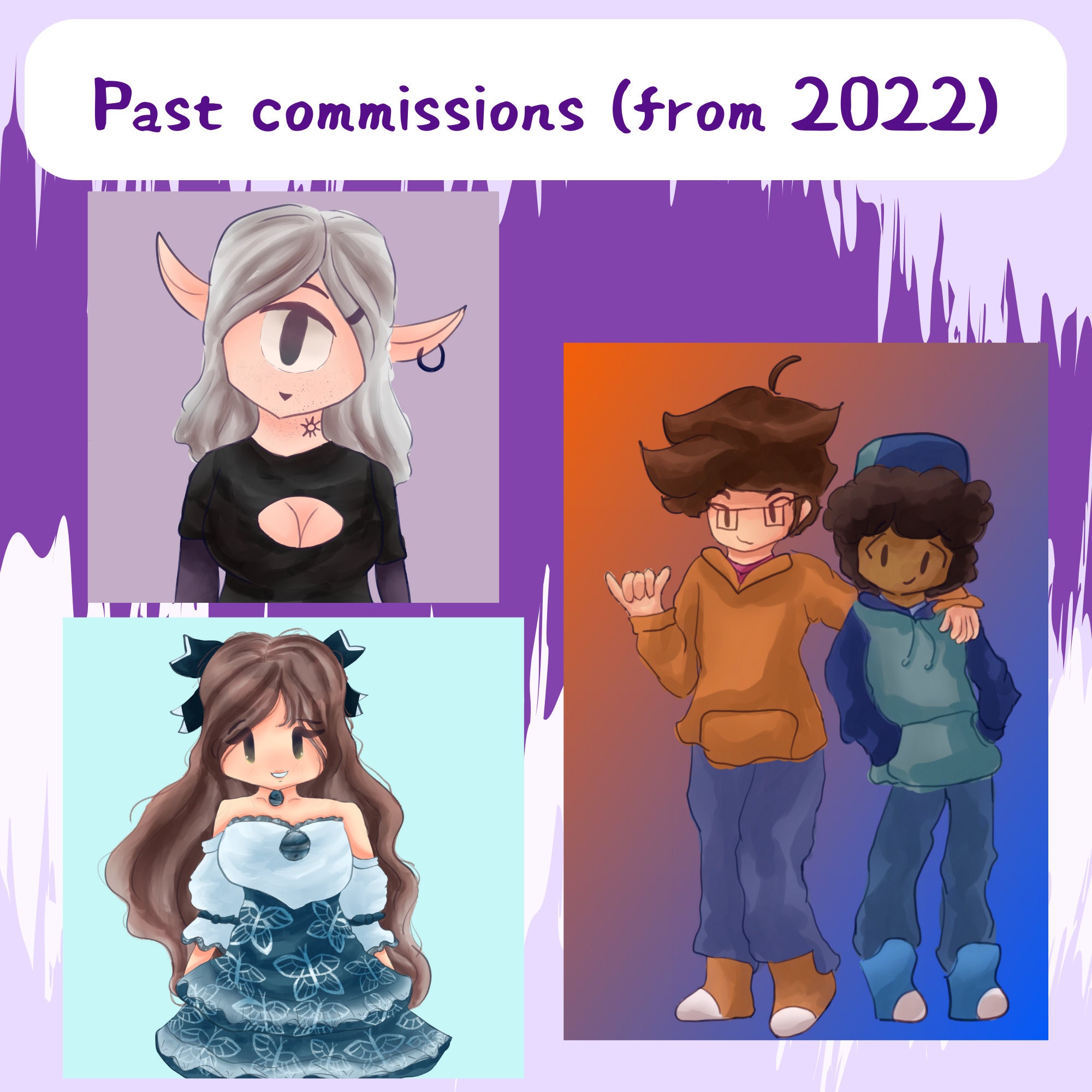 Custom Digital Art Commissions READ Images and Description Before ...