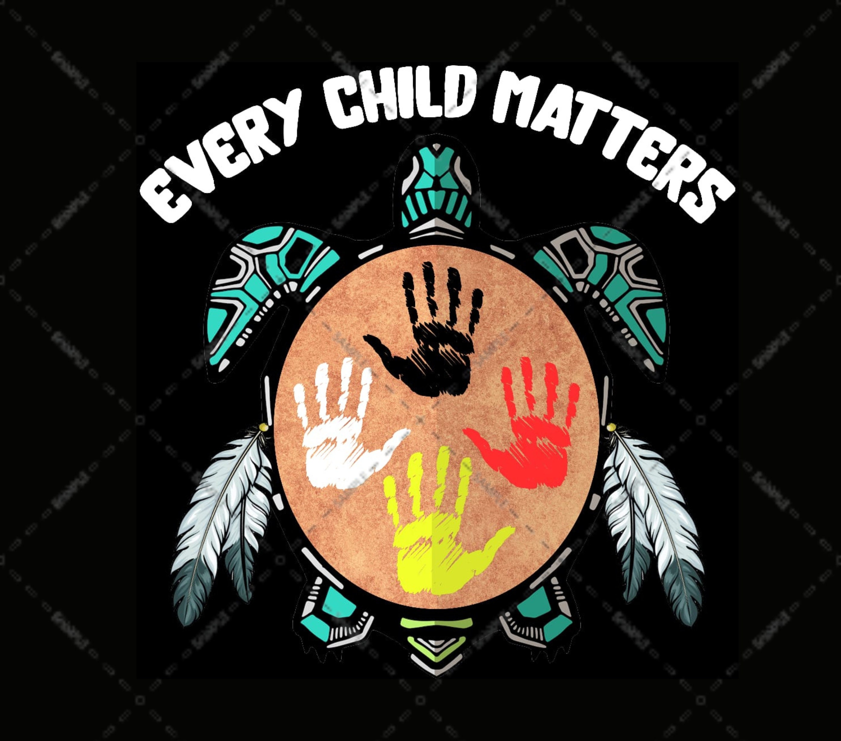 Every Child Matters Truth and Reconciliation, Orange Day With Turtle ...