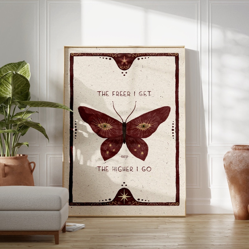 Butterfly Poster - Etsy