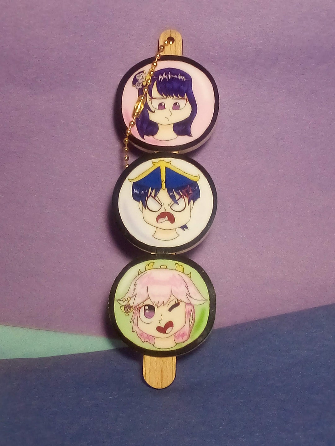 Dysfunctional Family Genshin Dango Charm - Etsy