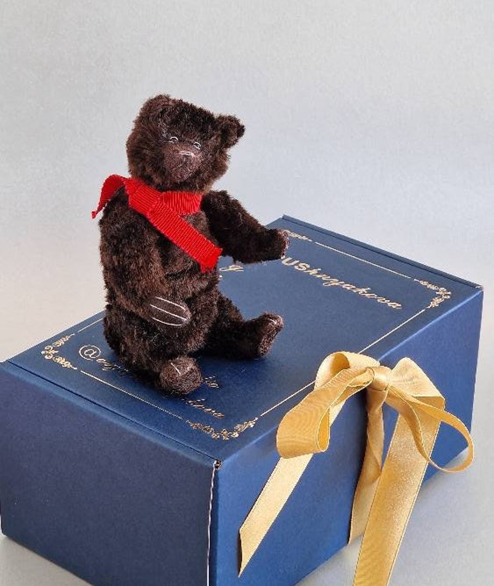 Handcrafted Artist Teddy Bear, OOAK Bear Brown Bear, Size 15cm 5.9 ...
