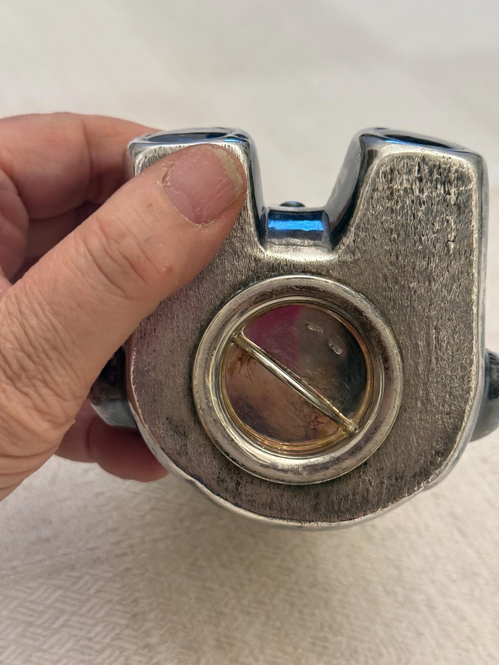 Vintage Teddy-bear Coin Box Silver Plated. Salvadanaio Ad Orsetto ...