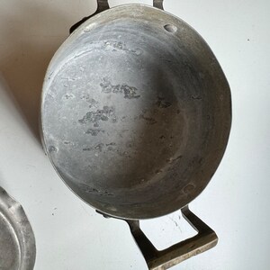 Vintage Little Pot With Lid. Aluminum and Metal Alloy looks Like Brass ...