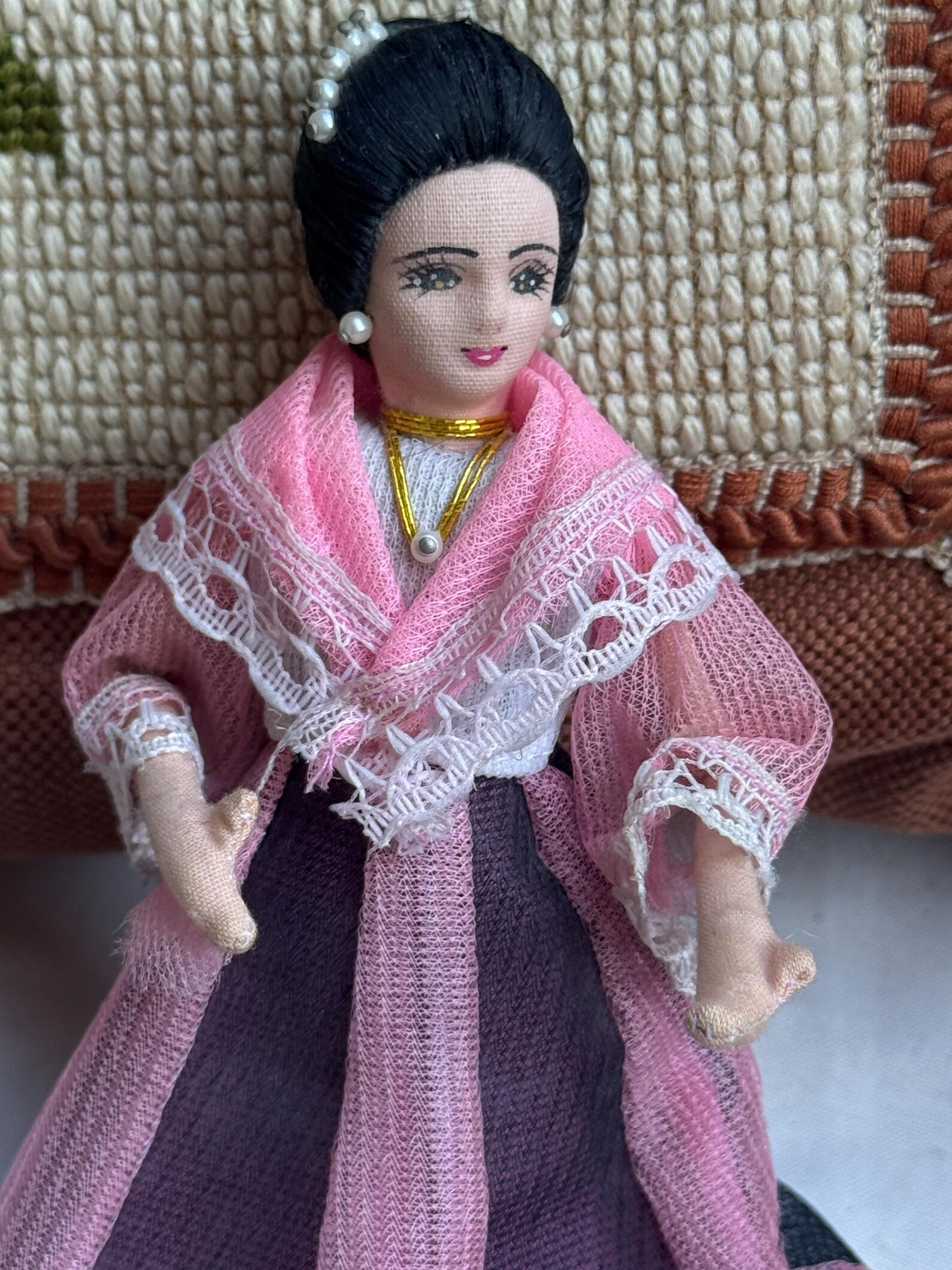 Vintage Maria Clara Cloth Doll, Spanish Souvenir, 1950s - Etsy