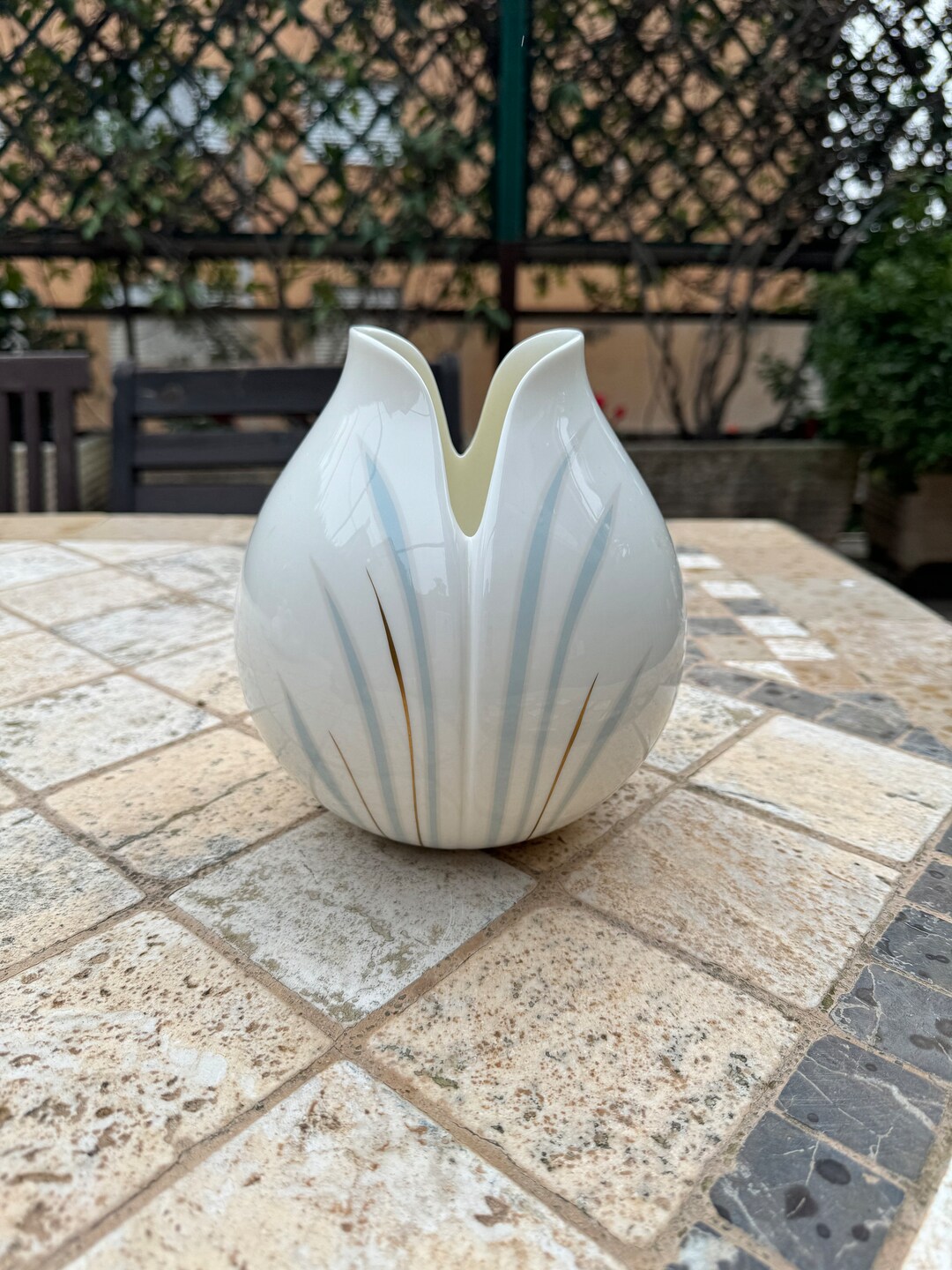 Vintage Royal Doulton Tulip Vase, Impressions Series, Gerald Gulotta ...