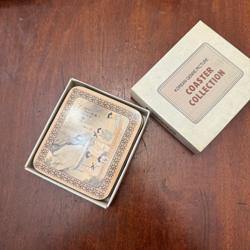 Korean Coaster - Etsy
