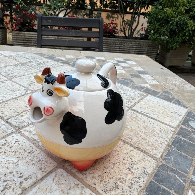 Cow Teapot - Etsy