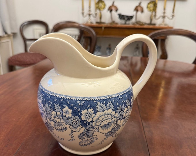 VTG Mason's Crabtree & Evelyn London Blue and White 80 OZ Beverage ...