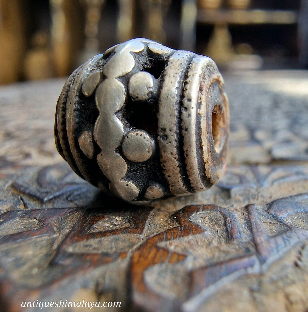 Tibetan Old Mala Guru Bead, Mala 108 Prayer Beads, Bodhi Mala, Kapala ...