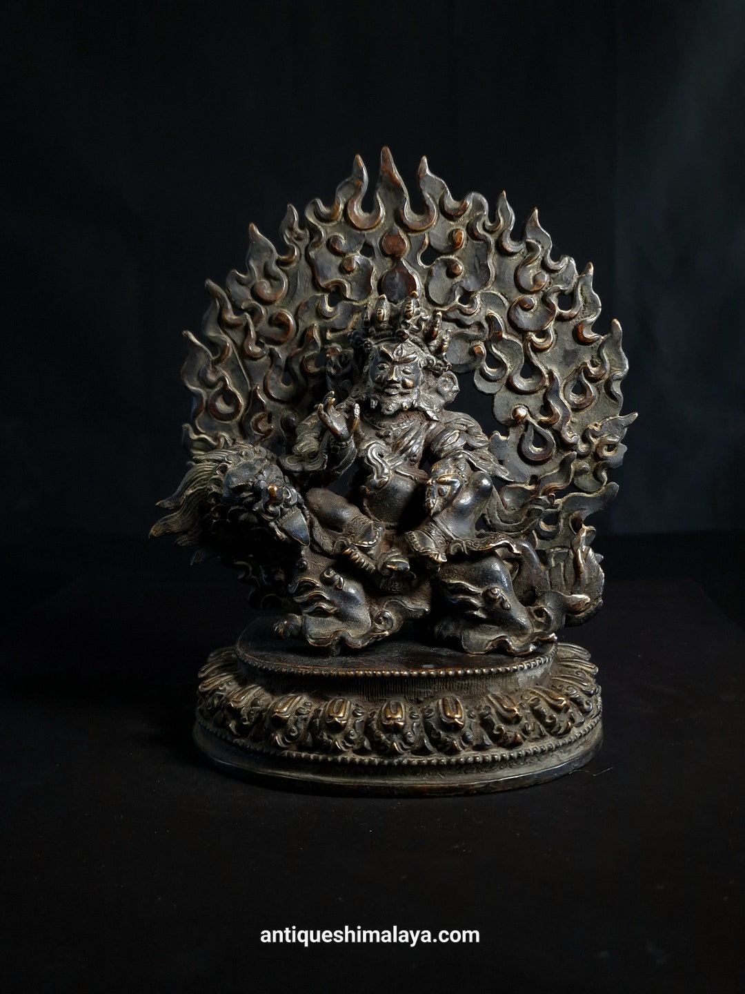 Jambala Buddha Statue, 18th Century, Tibetan Antique, Buddhism, Tibetan ...