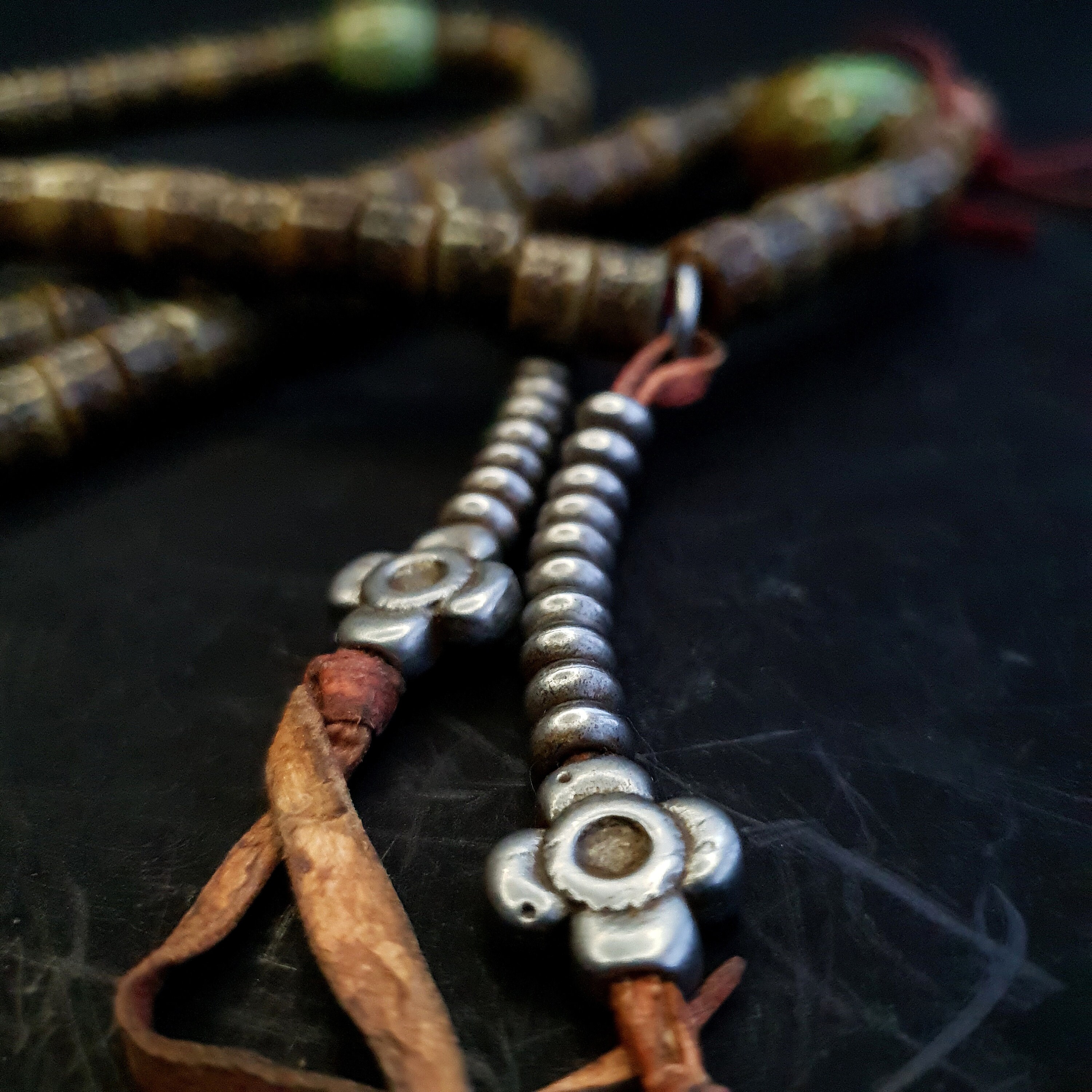 Tibetan Kapala 108 Mala Old, Mala Prayer Beads, Mala Bodhi 108 ...