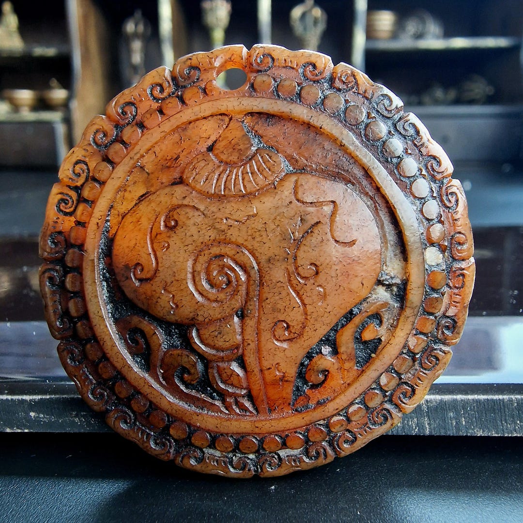 Kapala Mala Amulet Tibetan Old Mala Beads, Mala 108 Prayer Beads, Bodhi ...