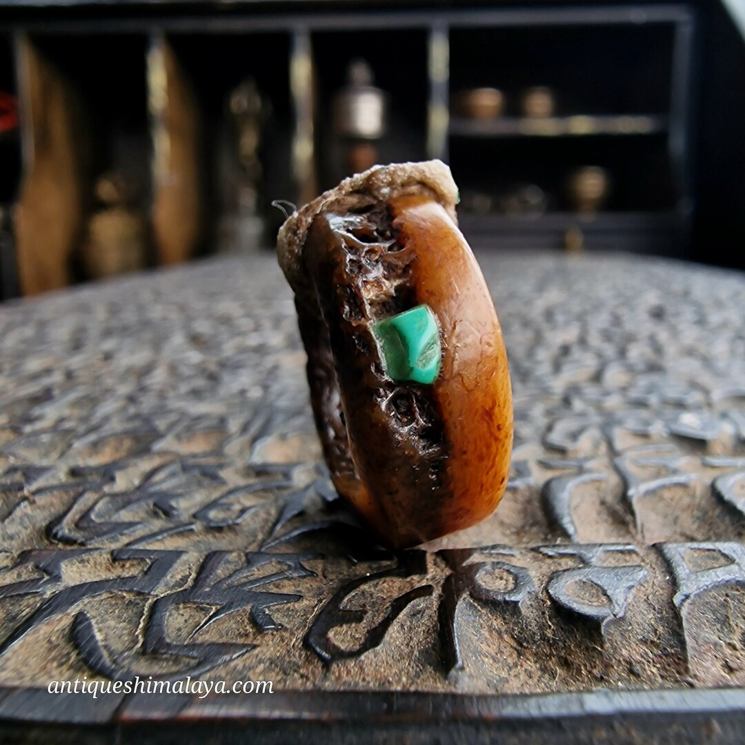 Kapala Mala, Dharma Amulet, Himalayan Art Beads, Tibetan Turquoise ...