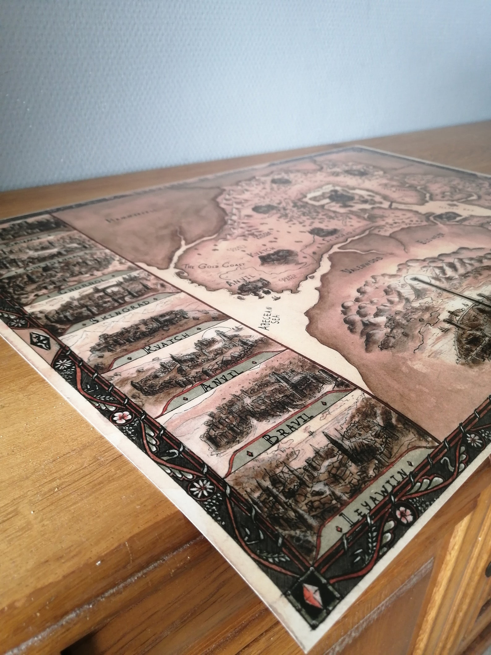 Map of Cyrodiil (TES IV: Oblivion) - Etsy