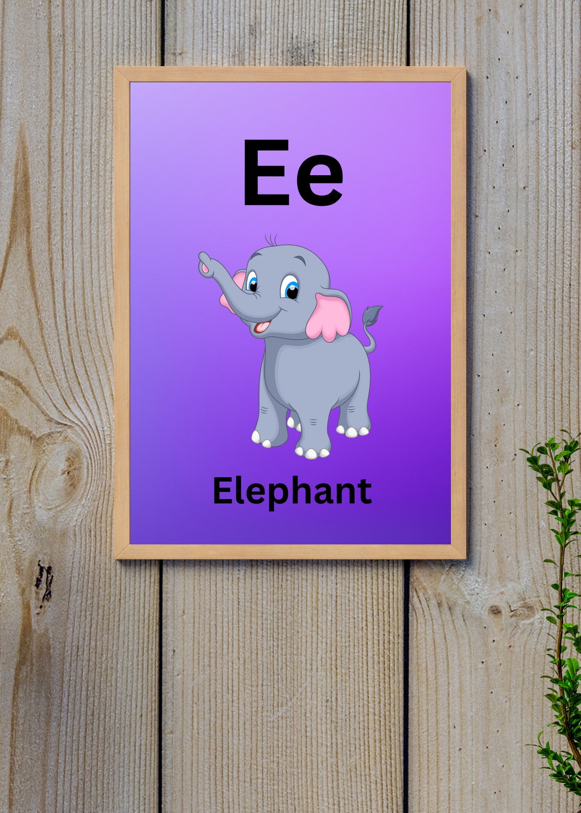 Animal Alphabet Card Set Alphabet Flash Cards Abc Nursery Wall Cards ...