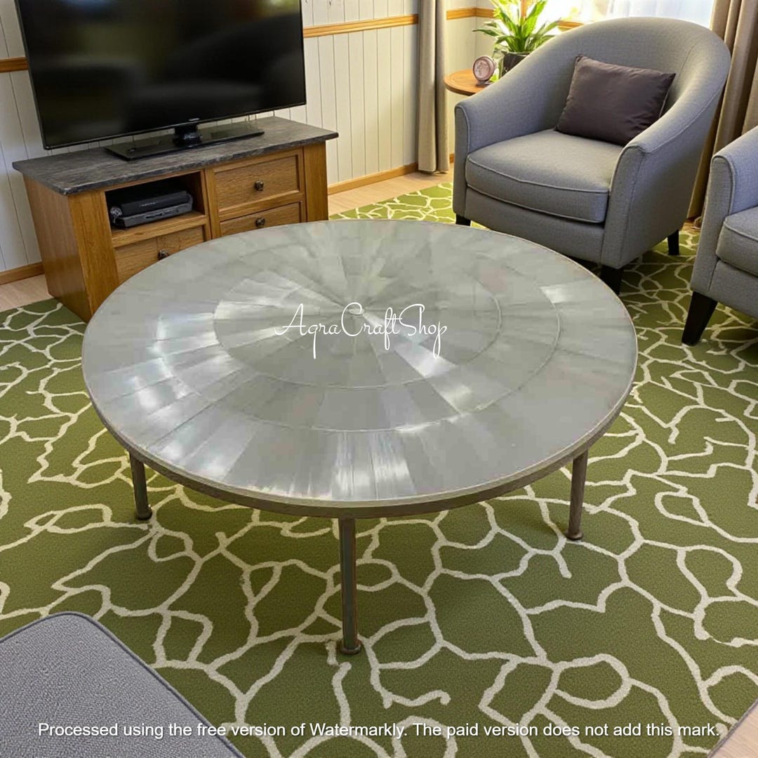 Handmade Selenite Sunburst Coffee Table Top: Luxury Centerpiece - Etsy