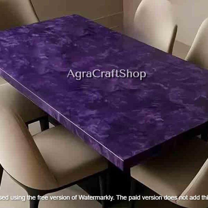 Amethyst Table - Etsy