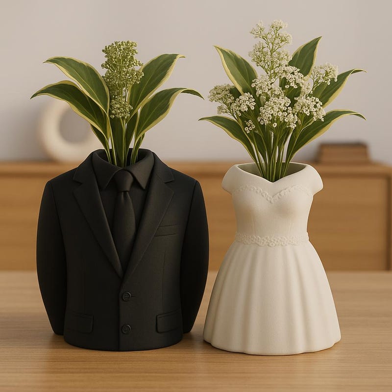 Wedding Dress Vase - Etsy