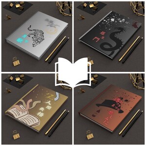 Custom Bungou Stray Dogs 1 Inspired Hardcover Journal/spiral Notebook ...