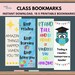 18 AMAZING BOOKMARKS, Affordable, Beautiful Bookmarks. Print as Many as ...