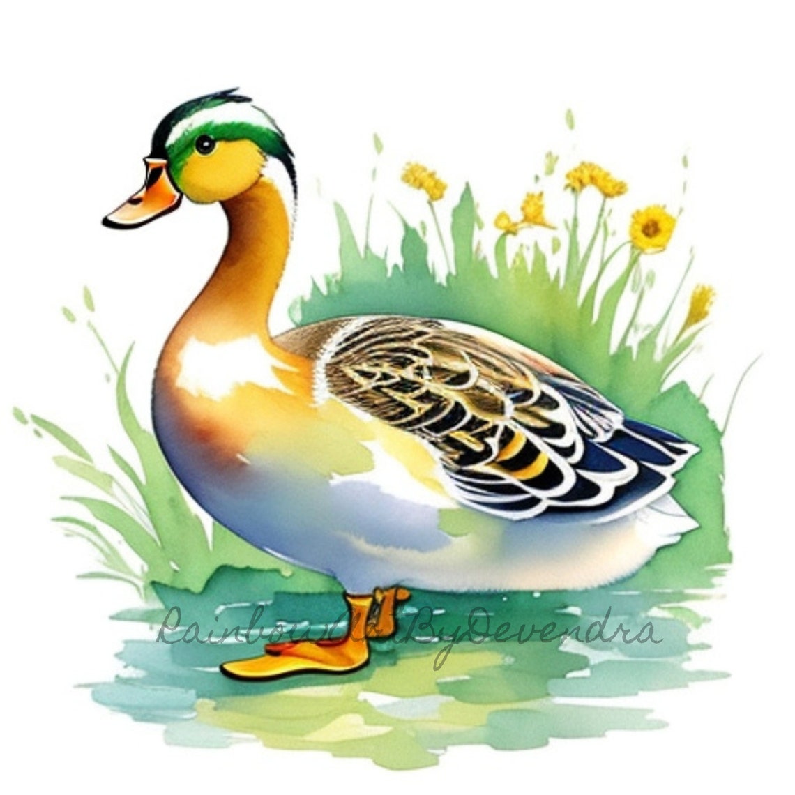 Duck Clipart 10 High Quality Jpgs Duck Clipart Duck - Etsy