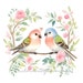 Love Bird Clipart Pretty Love Bird,love Bird Images,adorable Avian Art ...