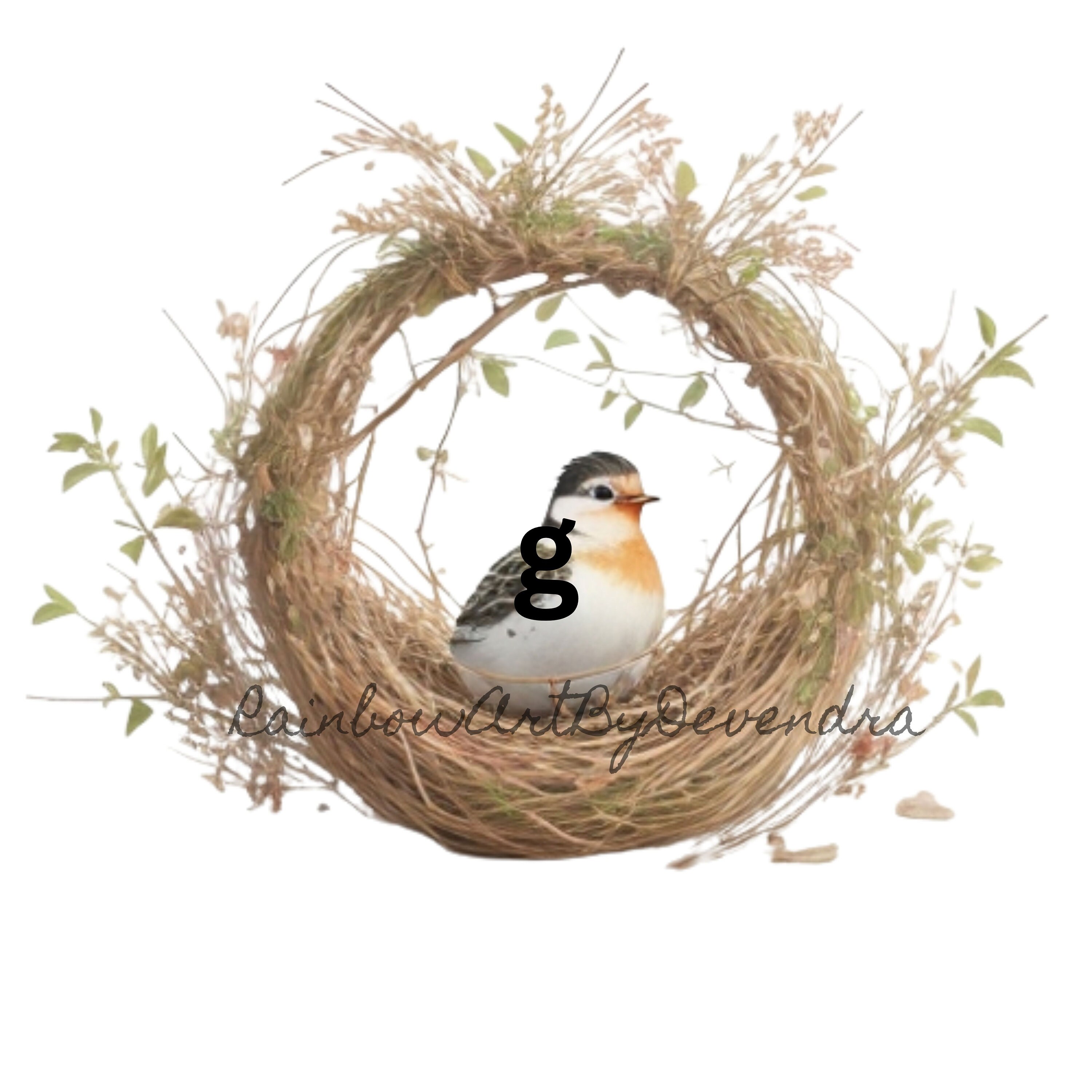 Bird Nest Clipart Bird Nest Images, Bird Lover Artwork,fluffy Nest ...