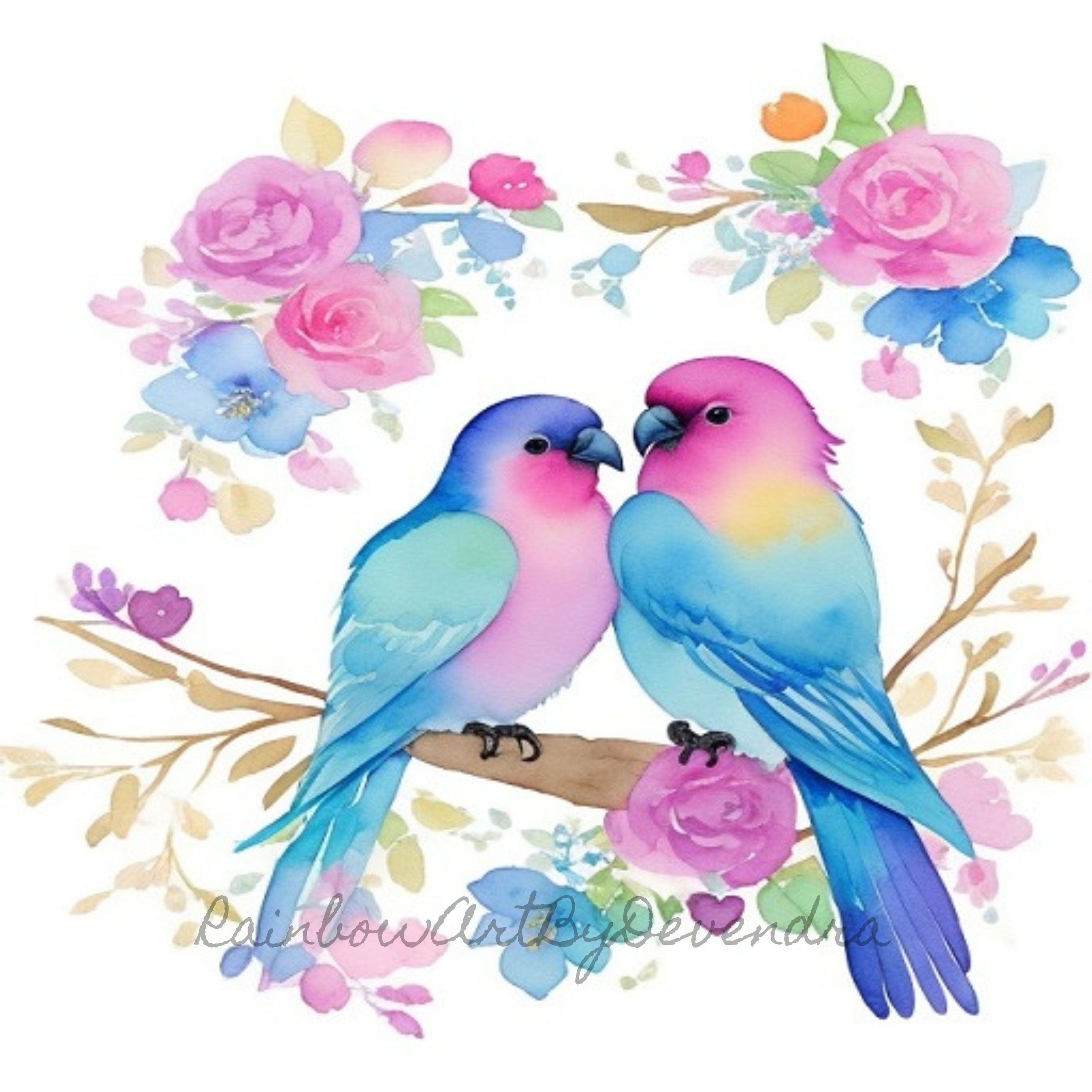Love Bird Clipart Pretty Love Bird,love Bird Images,adorable Avian Art ...