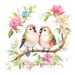 Love Bird Clipart Pretty Love Bird,love Bird Images,adorable Avian Art ...