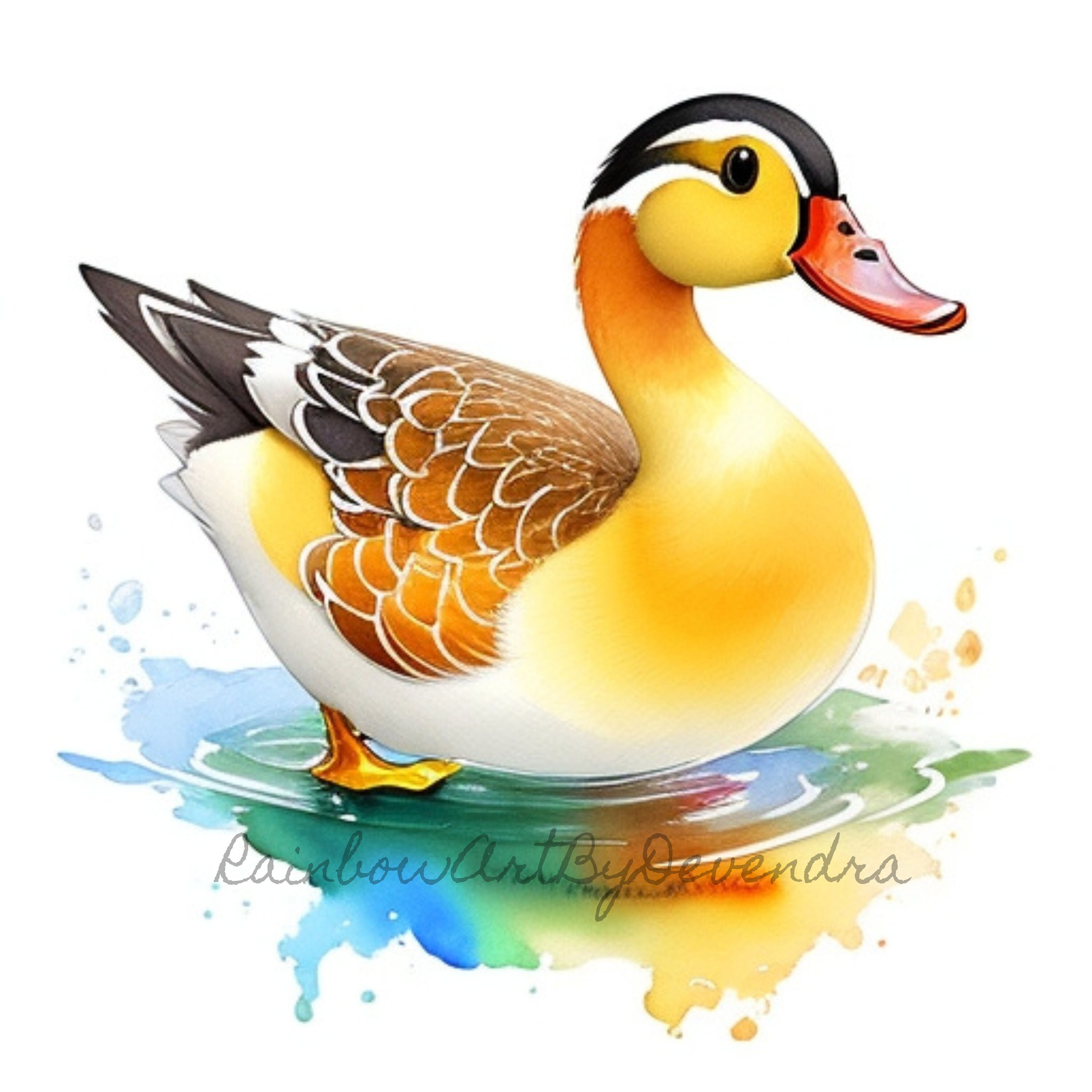 Duck Clipart 10 High Quality Jpgs Duck Clipart Duck - Etsy