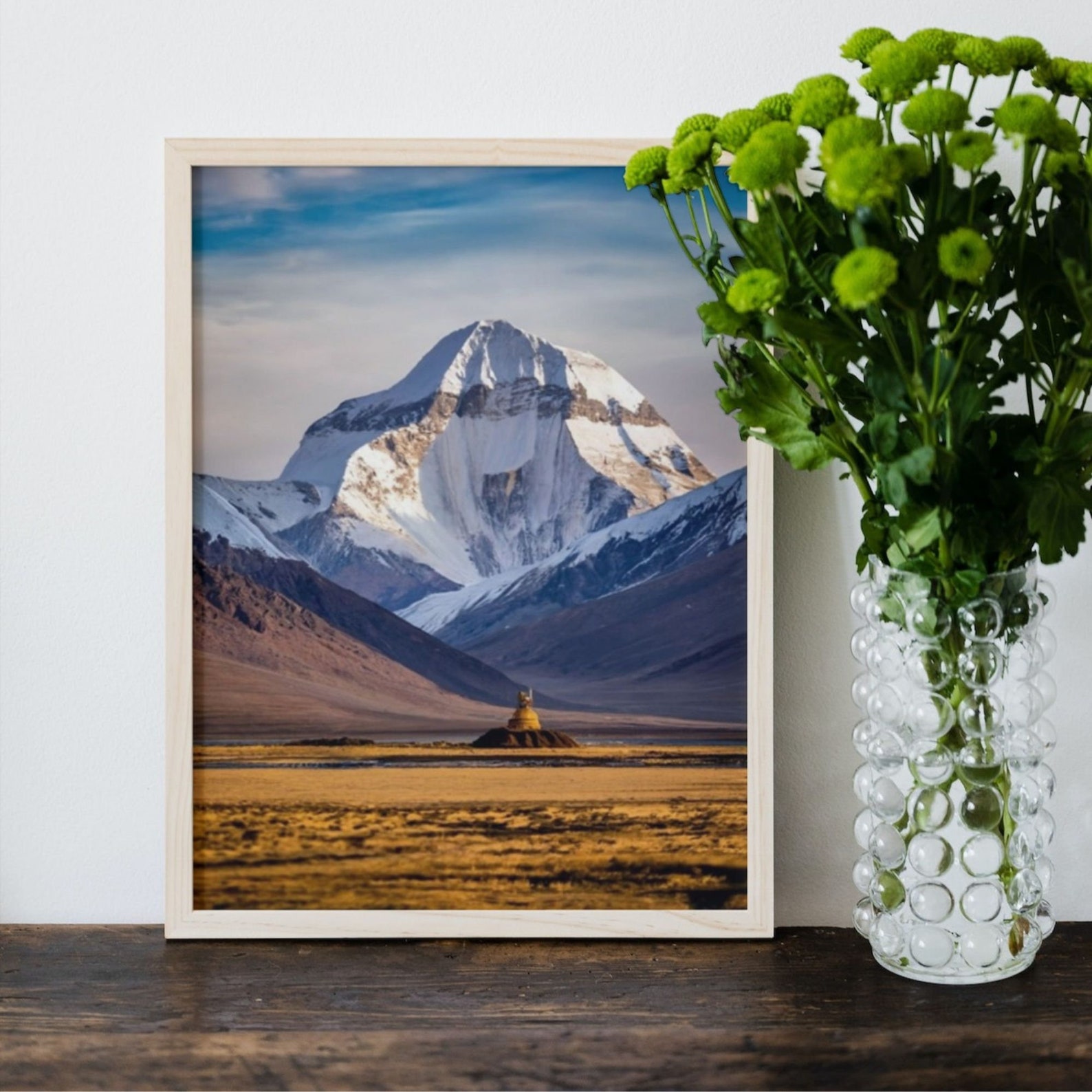 Kailash in Tibet Wall Art Adobe of Shiva,mountain Kailash,kailash ...