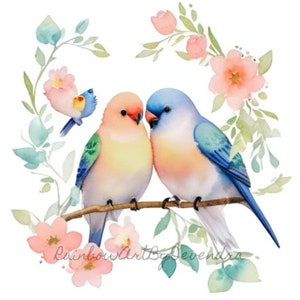 Love Bird Clipart Pretty Love Bird,love Bird Images,adorable Avian Art ...