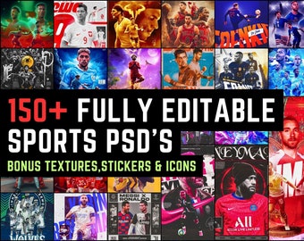 Super Sports Photoshop Bundle - Etsy