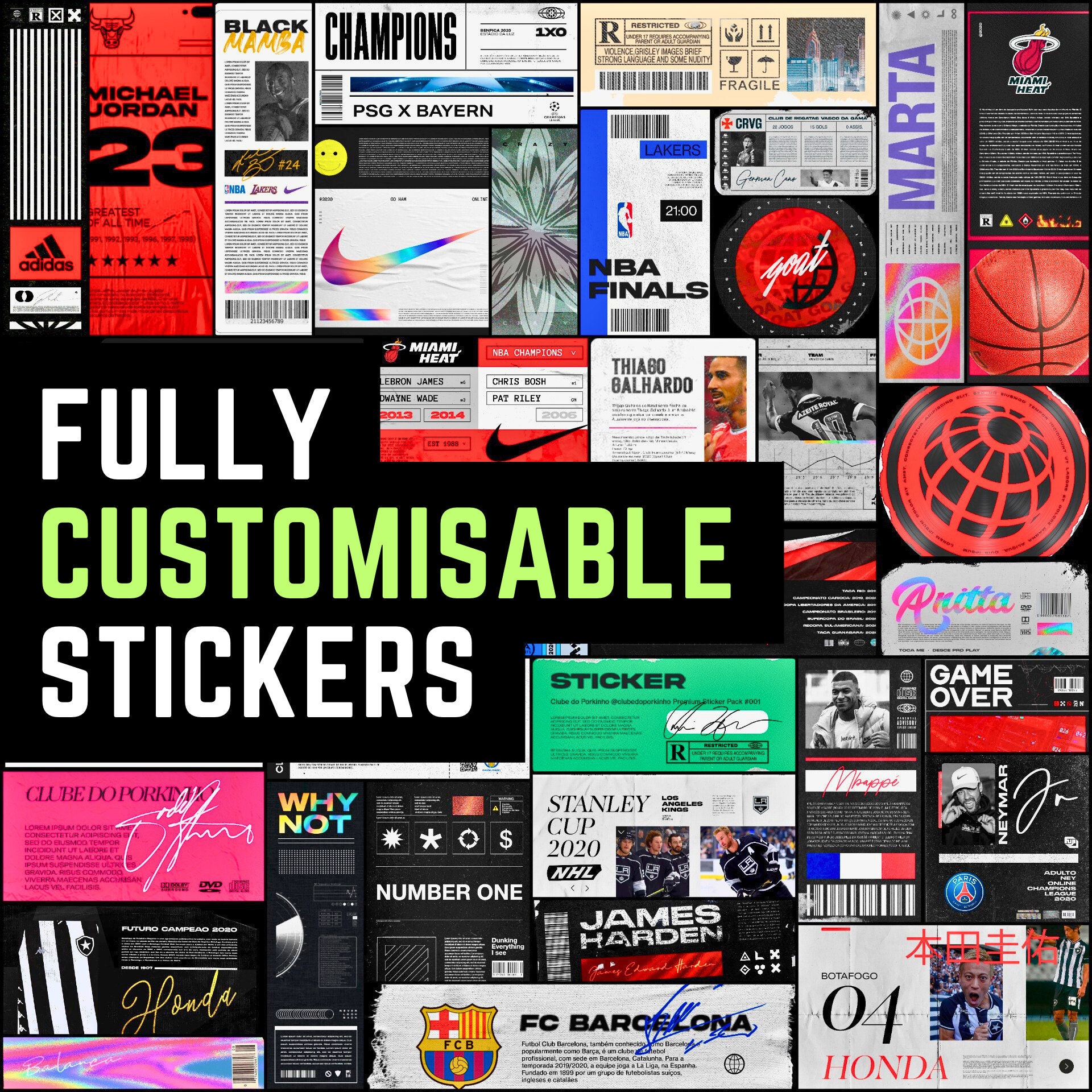 Elite Sports Photoshop Bundle - Etsy