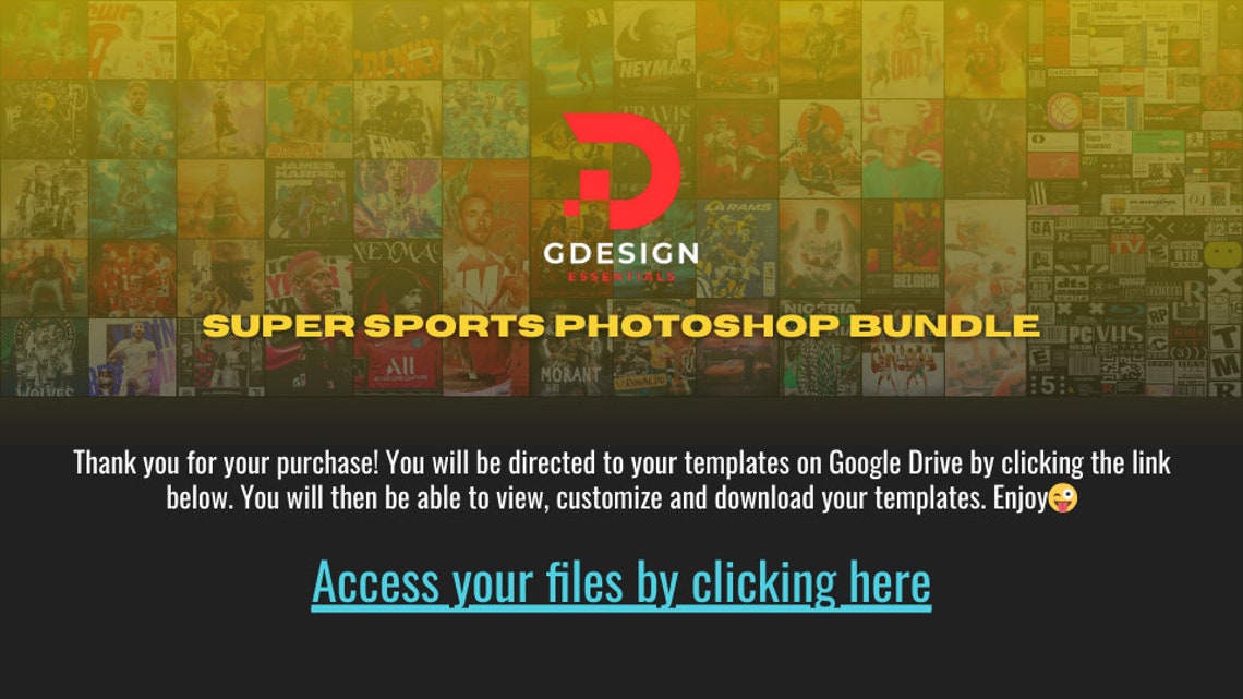 Super Sports Photoshop Bundle - Etsy