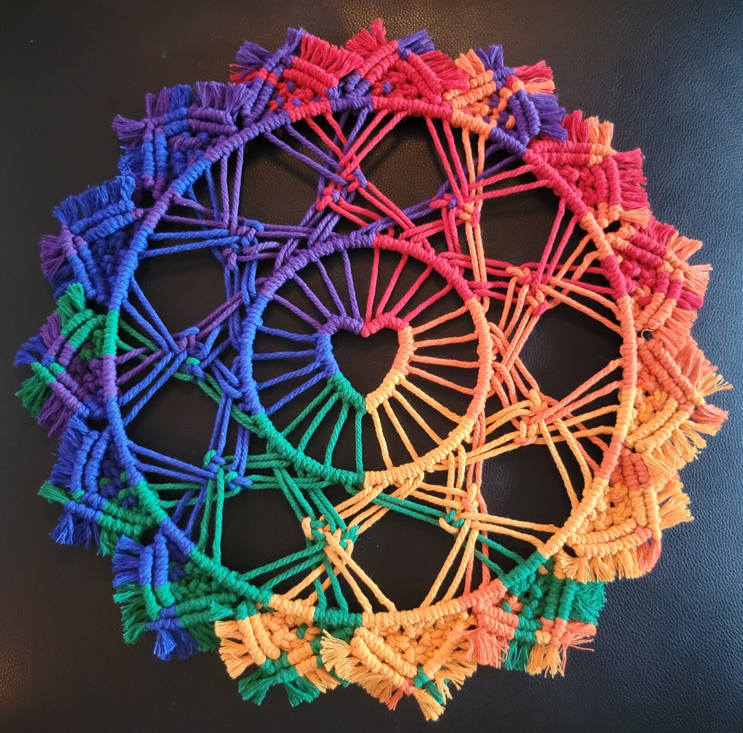 Macrame Mandala - Etsy