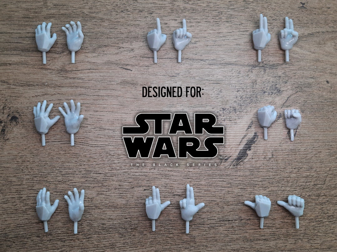 1:12 Stormtrooper Hands for Black Series Figures Volume 1 Print ...