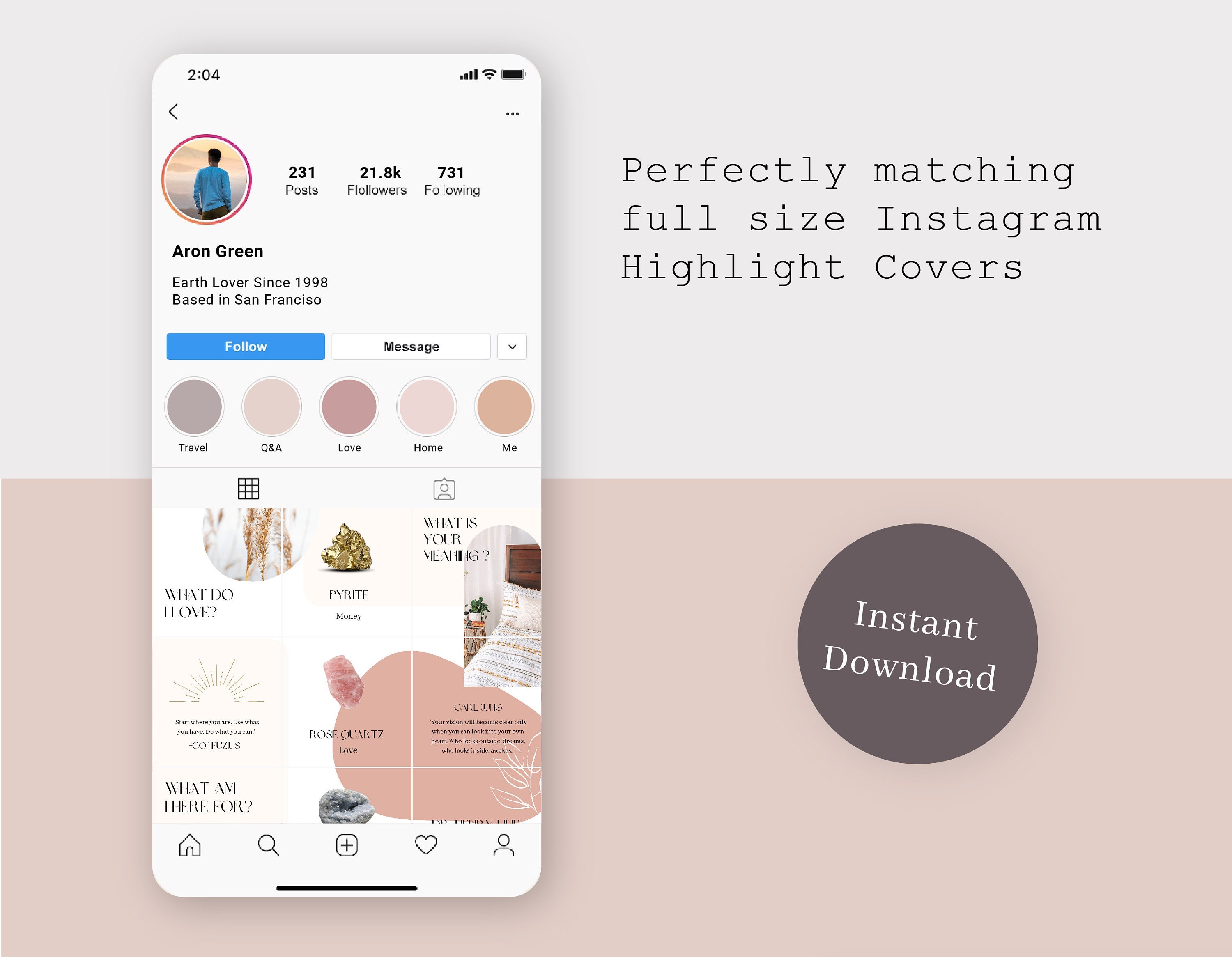 Instagram Highlight Covers Color Palette 20 Highlight - Etsy
