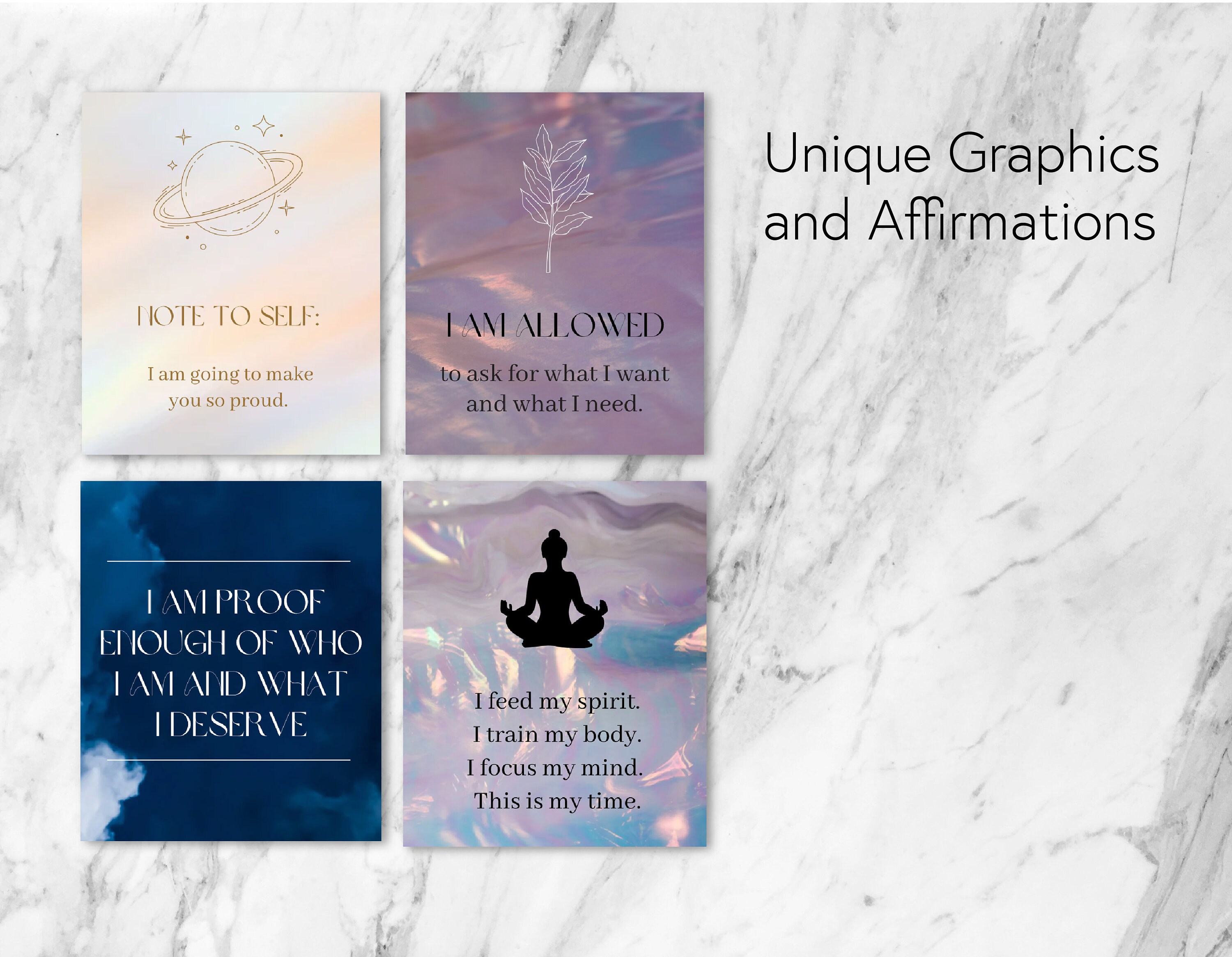 Affirmation Cards Printable | Daily Affirmations Printable | Oracle ...