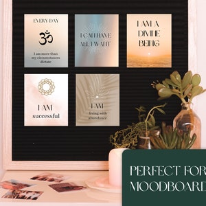 Affirmation Cards Printable | Daily Affirmations Printable | Oracle ...