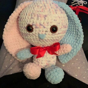 Large Plush Rabbit - Etsy