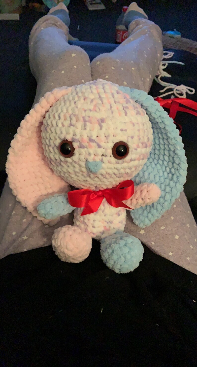 Large Plush Rabbit - Etsy