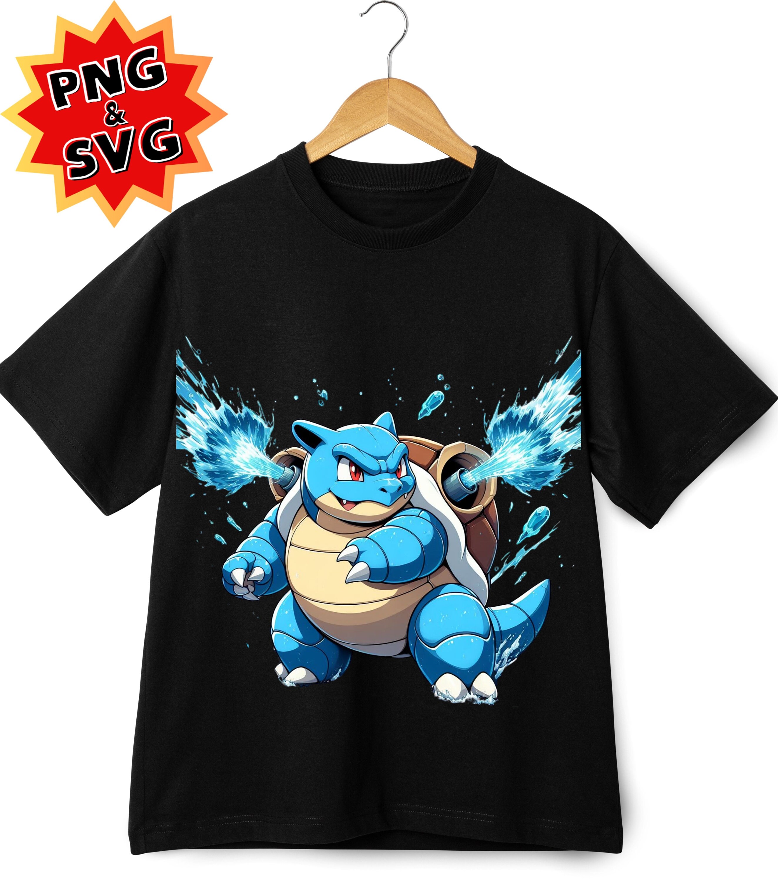 Blastoise 5 SVG, PNG Anime Fan Art, Anime Gift, Anime Svg, Anime Png ...