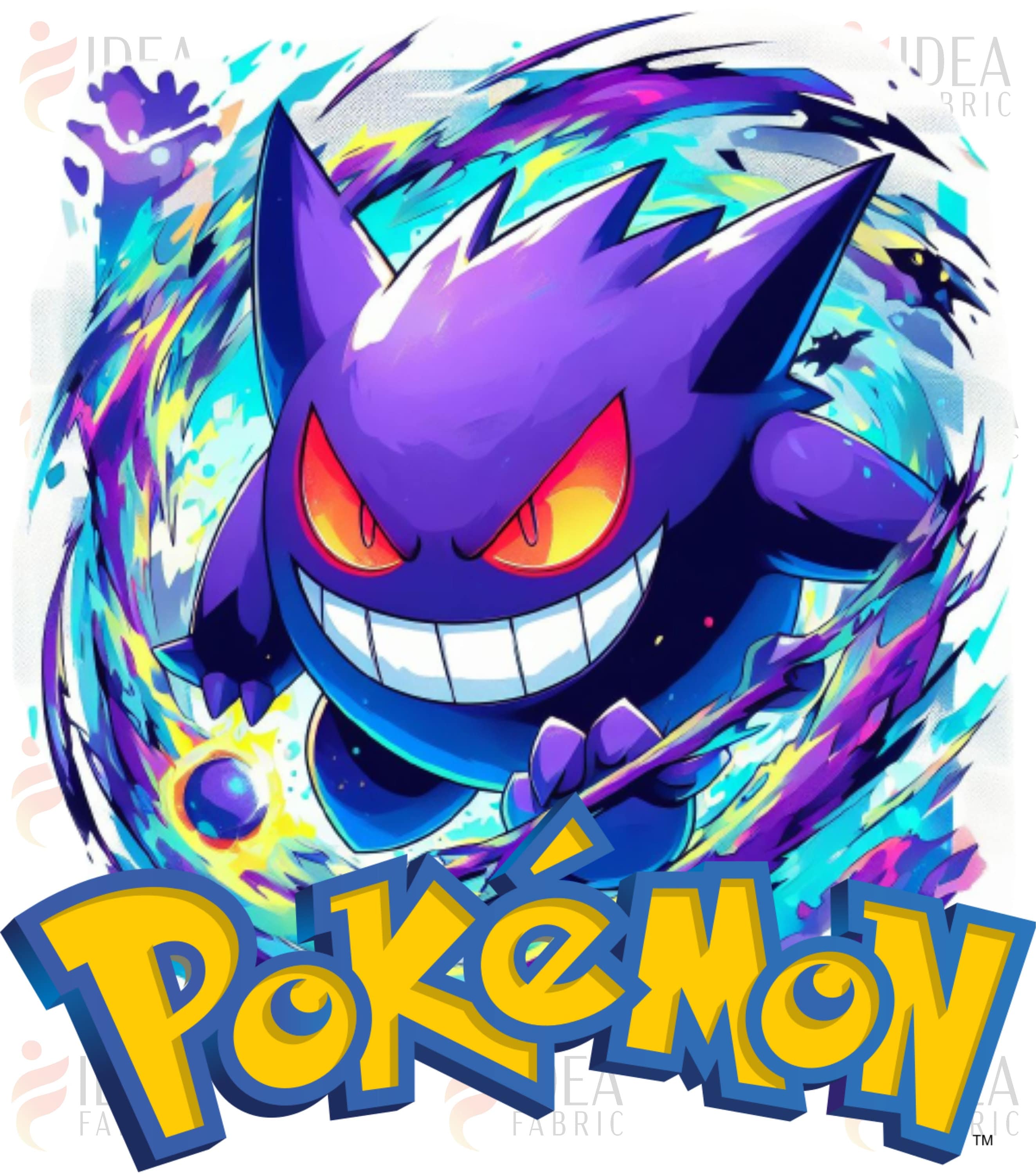 Gengar 4 SVG, PNG Anime Fan Art, Pokemon Gift, Anime Svg, Anime Png ...