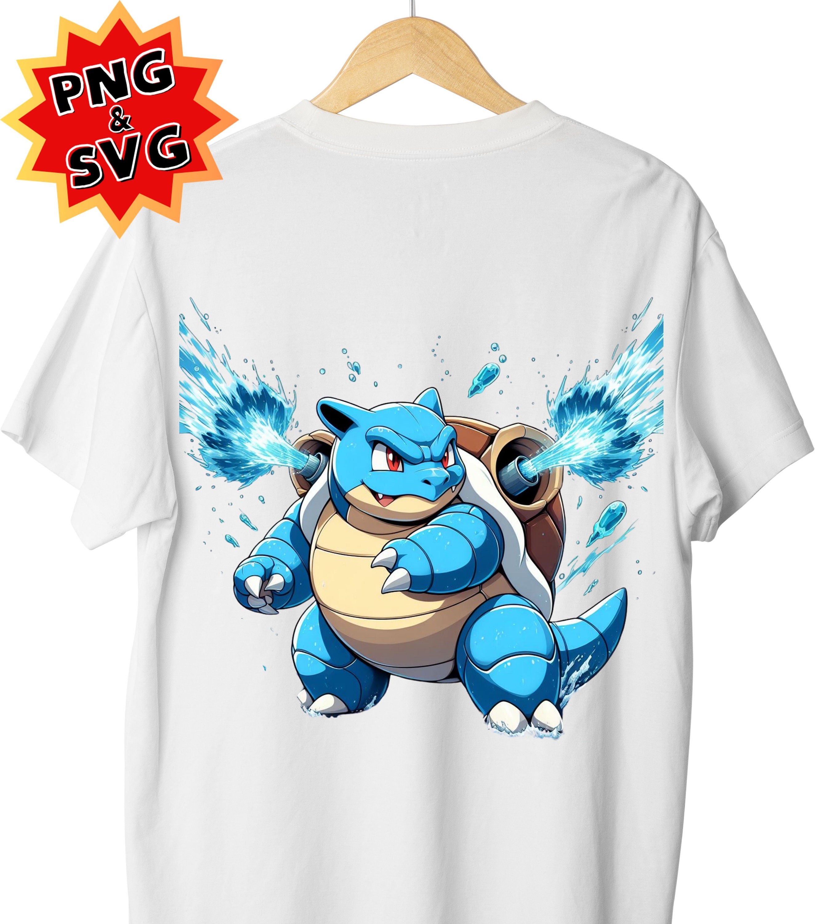 Blastoise 5 SVG, PNG Anime Fan Art, Anime Gift, Anime Svg, Anime Png ...
